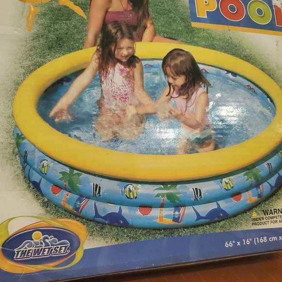 wet set pool | Other | Nib Inflatable Pool | Poshmark